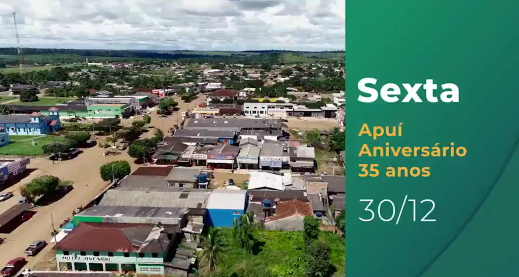 Parabéns Apuí - Prefeitura Municipal de Apuí | Amazonas